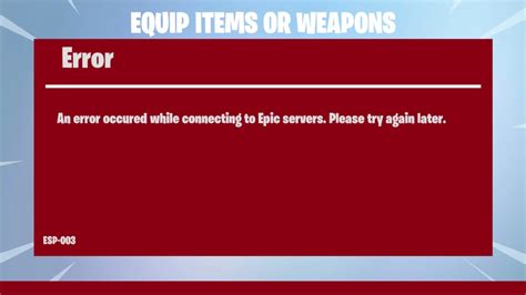 How To Fix Esp Buimet 003 Error In Fortnite
