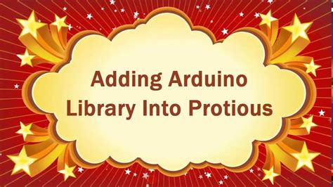 Adding Arduino Library In Proteus Youtube