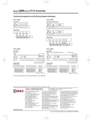 Catalog PLC IDEC Beeteco Com Computer Peripherals Computing