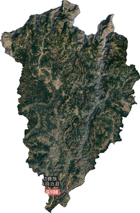禄劝彝族苗族自治县高清卫星地图