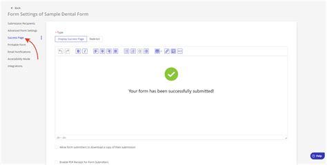 How To Customize Actions After Form Submissions In Hipaatizer