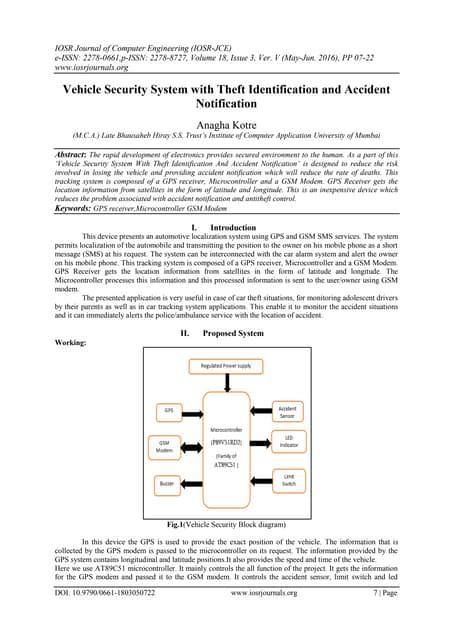 Automatic Vehicle Accident Detection And Messaging System Using Gsm And Gps Modem Ppt