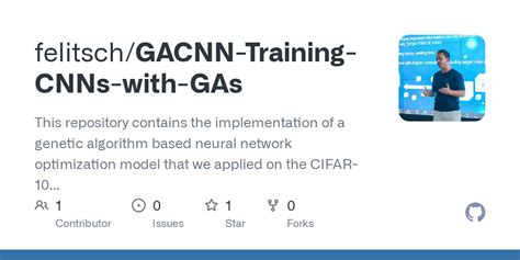 Github Felitschgacnn Training Cnns With Gas