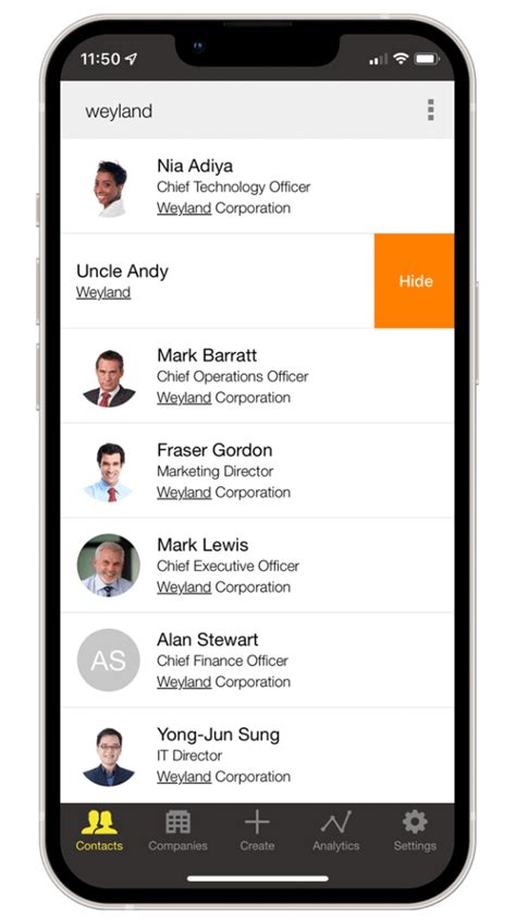 address book app contactbase download for free