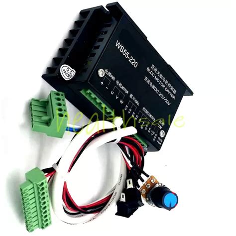 Cnc Brushless Spindle Bldc Motor Driver Controller Mach3 Speed Ws55 220 500w 48v £5981