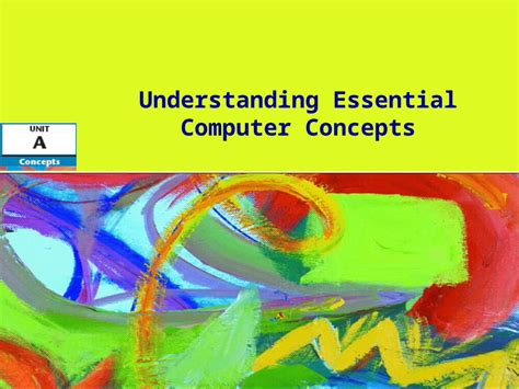 Ppt Understanding Essential Computer Concepts 2 Investigate Types Of