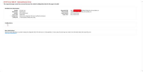 Visual Studio C Internal Server Error Stack Overflow