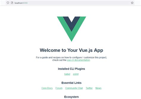 Créer Une Application Vue Avec Vue Cli