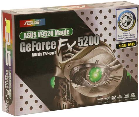 WASP.kz - Статьи: ASUS V9520 Magic/T - это GeForce FX 5200, видеокарта ...