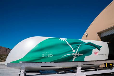 Virgin Hyperloop One Shows Off Shiny New Passenger Pod For Saudi Arabia