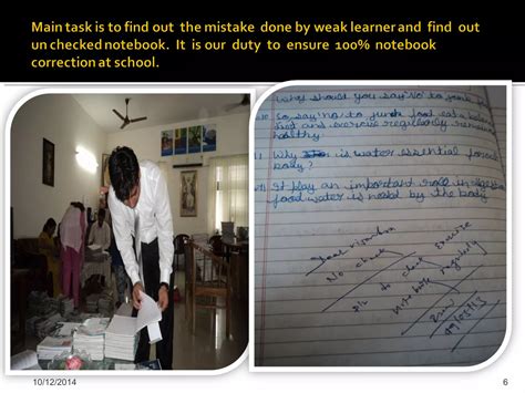 Notebook Correction Exercise Book Correction Methods PPT Educational Assessment Education