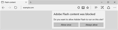 enable or disable adobe flash player in microsoft edge in windows 10
