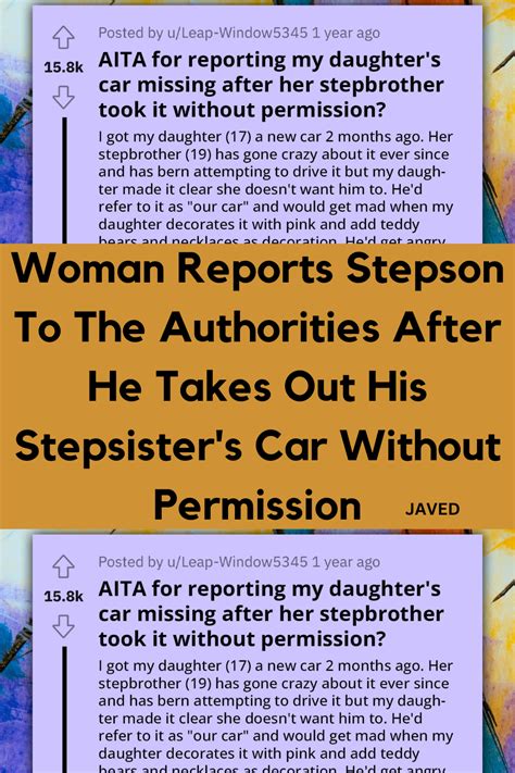 Woman Reports Stepson To The Authorities After He Takes Out His