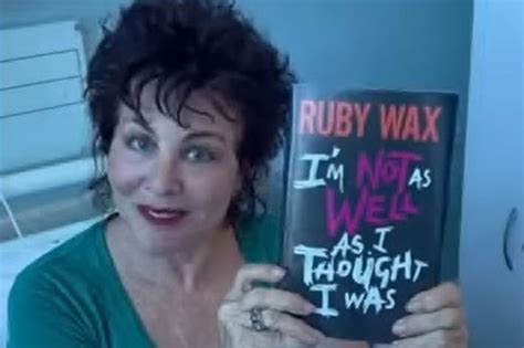 Ruby Wax Sparks Concern From Fans After Posting Video…