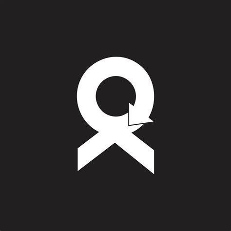 Letter O Circle Arrow Ribbon Shape Logo Vector 11632556 Vector Art At Vecteezy