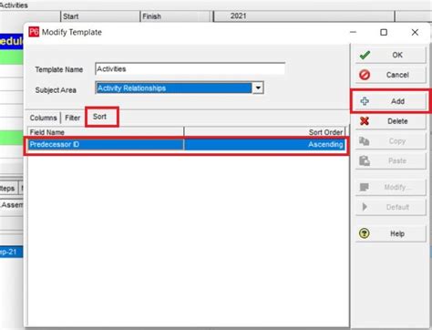 How To Import Bulk Activities And Links With Excel In Primavera