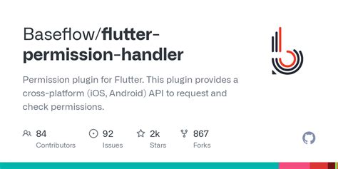 Github Baseflowflutter Permission Handler Permission Plugin For