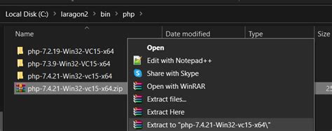 Tutorial Update Versi Php Laragon Dan Fix Error Php 8