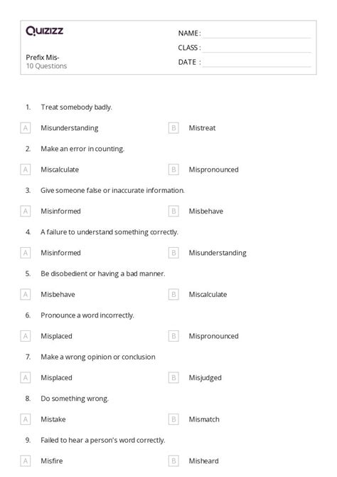 50 Misplaced And Dangling Modifiers Worksheets For 3rd Class On Quizizz Free And Printable