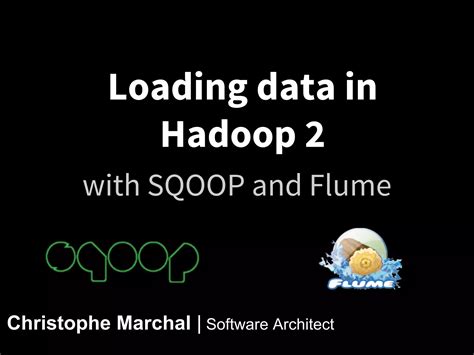 Big Data Loading Your Data With Flume And Sqoop Pdf Computing