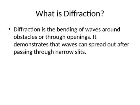 Interference Diffraction Polarization Presentation Pptx