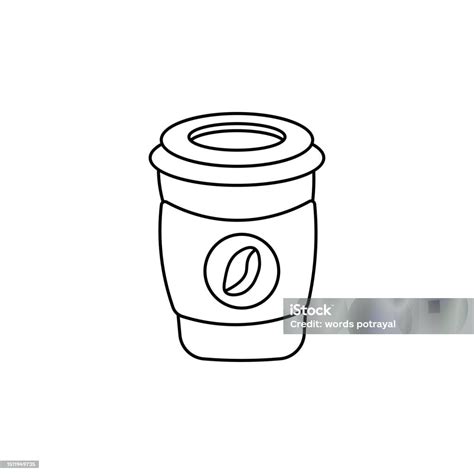 손으로 그린 아이 그림 벡터 그림 커피 컵 아이콘 커피 콩 로고 벡터 플랫 만화 격리 모카에 대한 스톡 벡터 아트 및 기타 이미지 모카 0명 그림자 Istock