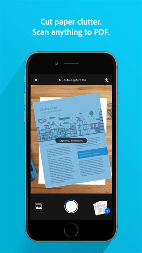 Adobe Scan Mobile PDF Scanner pour iPhone Télécharger