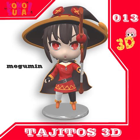 3d File Megumin Konosuba 🔥・3d Printable Model To Download・cults