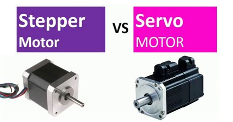Servo Vs Stepper Motors At Sam Kyle Blog