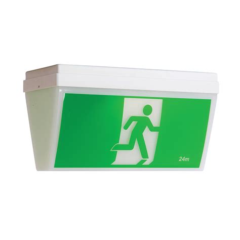 Led Ceiling Mount Exit And Emergency Light