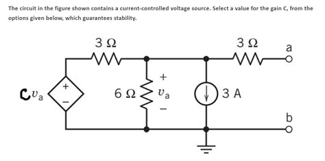 The Circuit In The Figure Shown Contains A