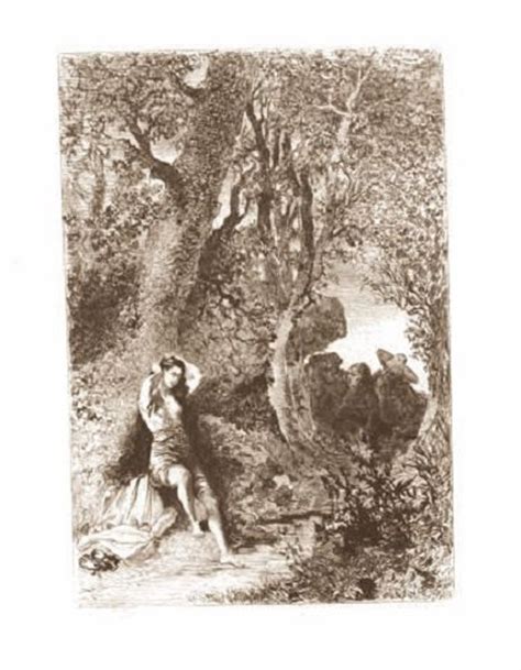 DOROTHEA Beautiful NUDE SEXY Don Quixote Cervantes Ad Lalauze Vintage Victorian Era Genuine