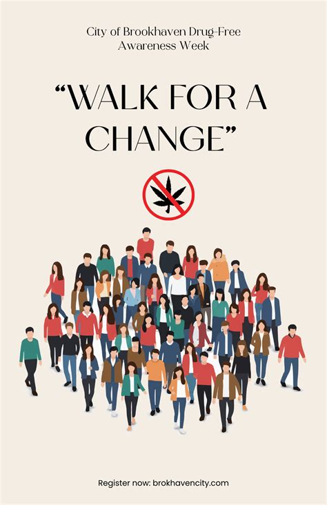 Free Drug Free Awareness Poster Template To Edit Online