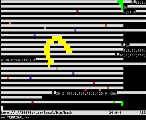 Terminal Display Glitches · Issue 8782 · Neovimneovim · Github