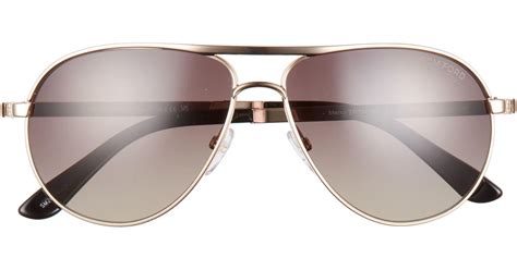 Tom Ford Marko 58mm Polarized Aviator Sunglasses For Men Lyst