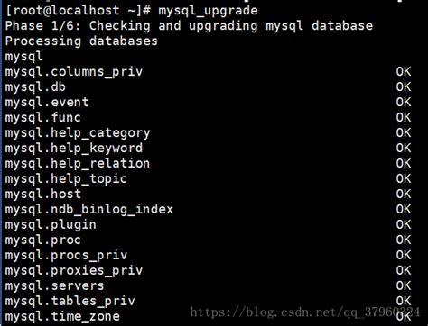 Error Cant Open The Mysqlplugin Table Please Run Mysqlupgrade To