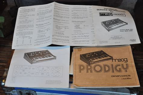 MATRIXSYNTH Moog Prodigy Analog Synthesizer With Extras SN