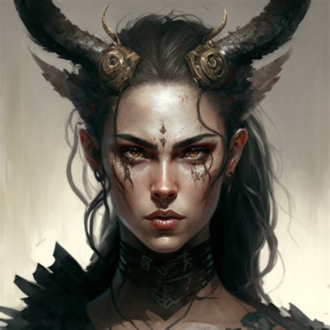 Woman Demon Horns Epic Style Louis Royo By Anarkia333 On Deviantart