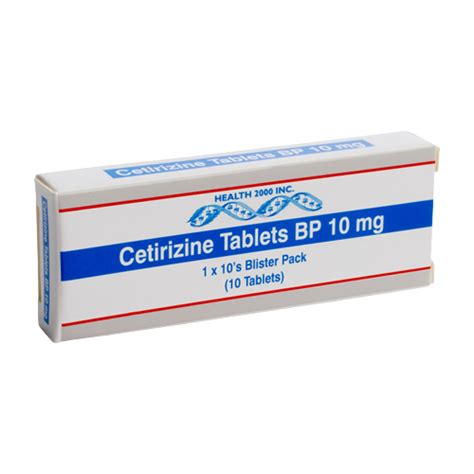 Cetrizine Health 2000 Canada