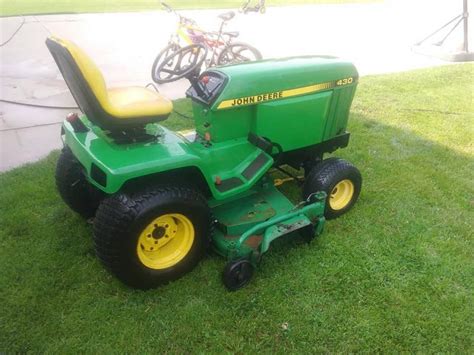 John Deere 430 Garden Tractor Riding Lawn Mower Ronmowers