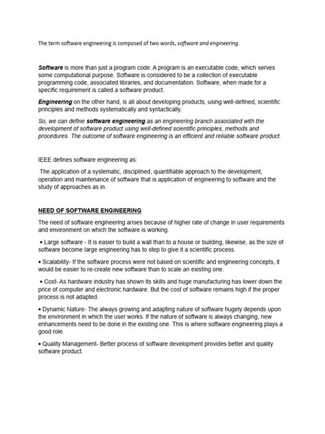 Chap 1 Pdf Software Engineering