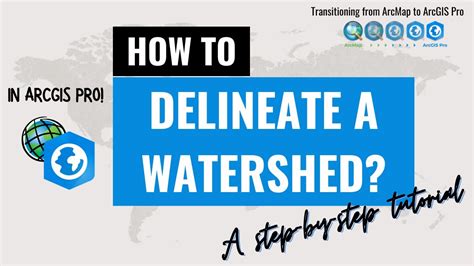 How To Delineate Watershed And Stream Network In ArcGIS Pro Using Hydrology Toolbox YouTube