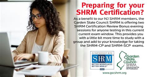 Garden State Council Shrm On Linkedin Certification Shrm