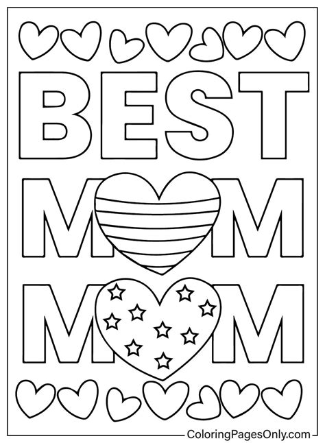 Mom Coloring Pages