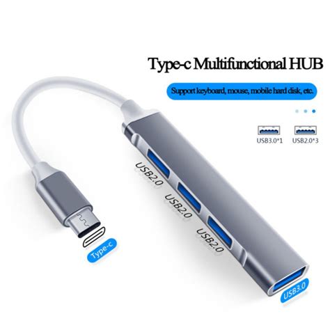 ผลตภณฑขายรอนฮบ USB C Hub Multi Port USB Type C Hub กบ USB USB ฟงกชน OTG อะแดป