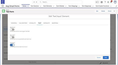 Invisible Mapped Text Fields Deprecated Smart Forms Portal