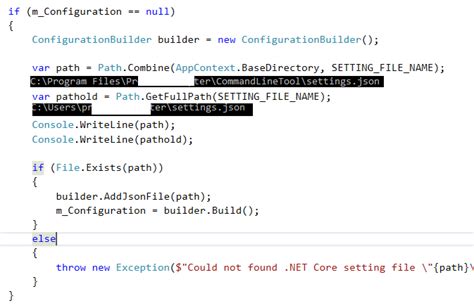 core json settings and environment variable holger s blog