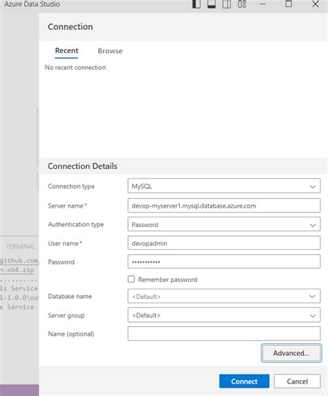 Cannot Connect To Mysqlserver Azure Database From Mysql Workbench Microsoft Qanda