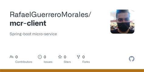 GitHub RafaelGuerreroMorales Mcr Client Spring Boot Micro Service