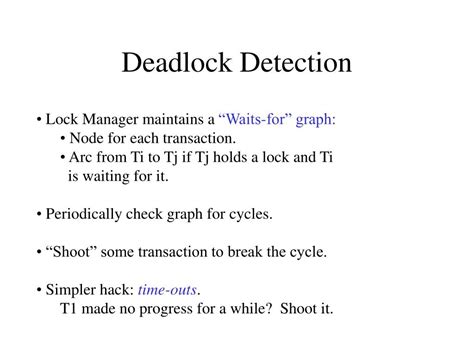 Ppt Overview Of Dbms Recovery And Concurrency Control Powerpoint Presentation Id 3641319